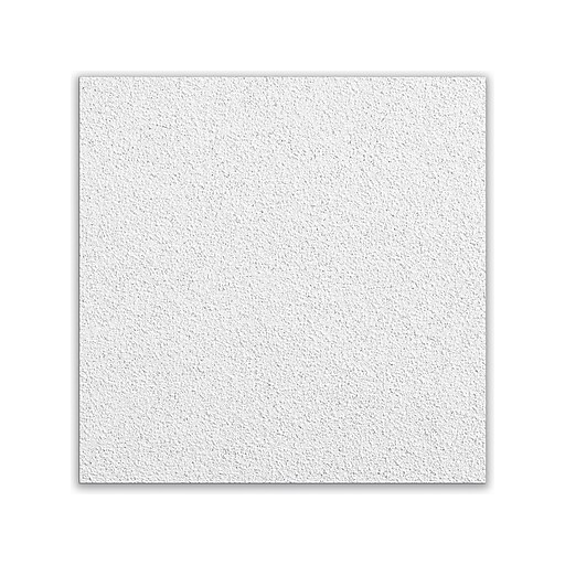 Armstrong ULTIMA Beveled Tegular Edge Ceiling Tile, 24" x 24", White ...