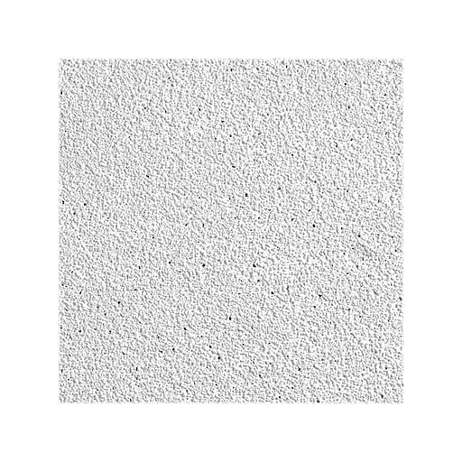 Armstrong MESA Angled Tegular Edge Ceiling Tile, 24" x 24", White ...