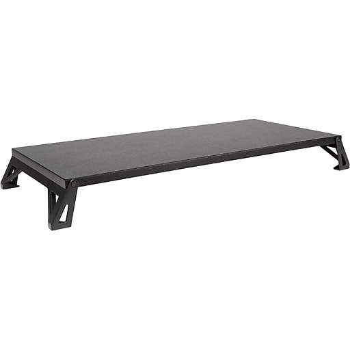 Allsop Lo Riser Adjustable Stands, Up to 32" Monitor, Black (32511 ...