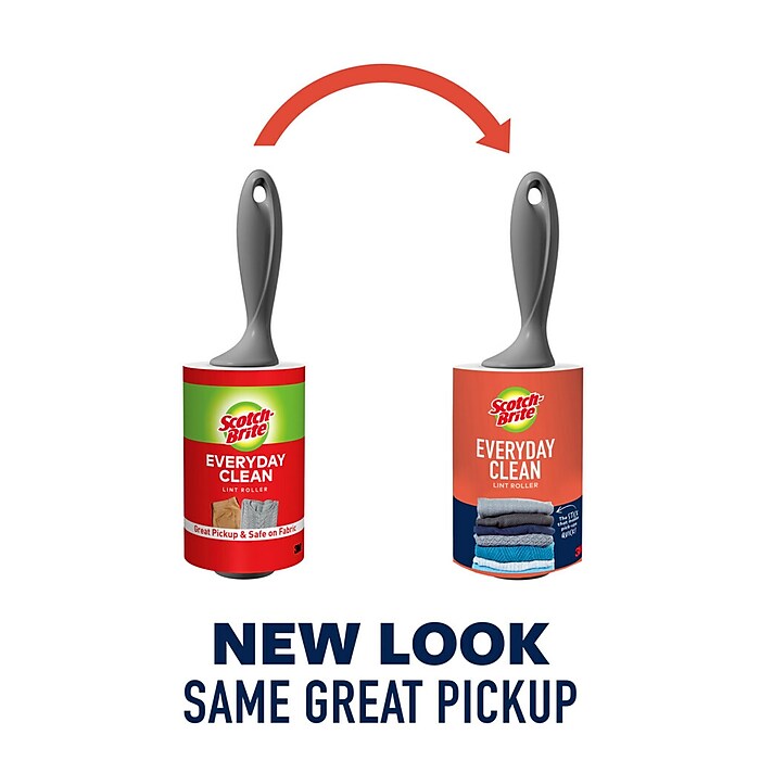 Scotch Brite Lint Roller 70 Sheets 836RS 70 Staples