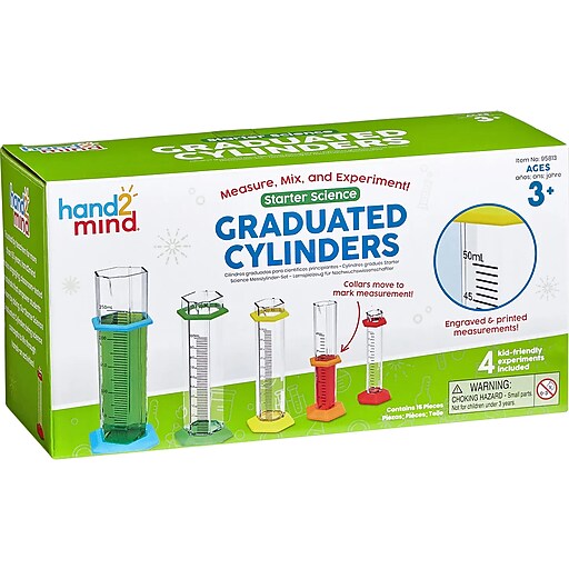 hand2mind Starter Science Graduated Cylinders Set (IN95813) | Staples