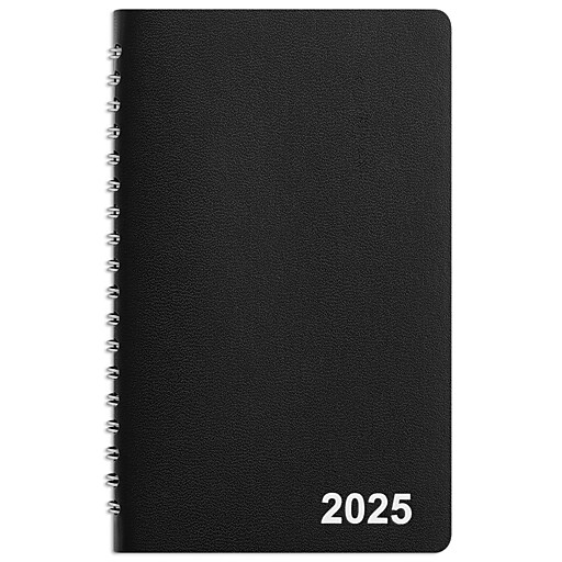 2025 Staples 3" x 6" Weekly & Monthly Planner, Assorted Colors (ST16270-25) | Staples