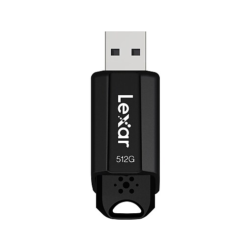 Lexar JumpDrive S80 512GB USB 3.1 Type A Flash Drive, Black (LJDS80 ...