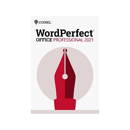 Corel WordPerfect Office Professional 2021 for 1 User, Windows ...