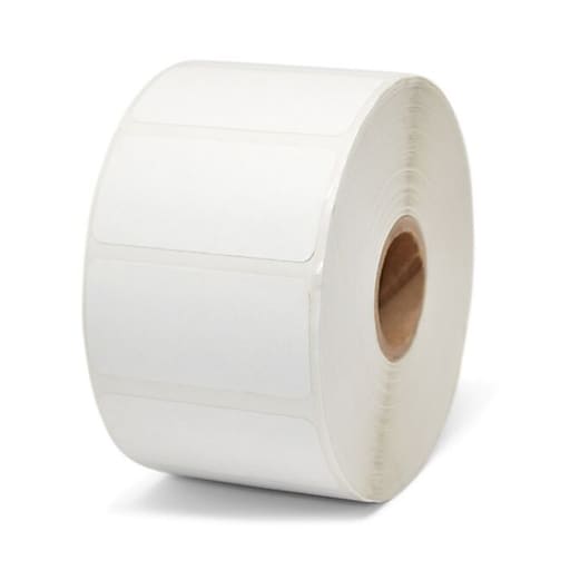 Zebra PolyPro 3000T Polypropylene Thermal Transfer Label, White, 1" x 2 ...