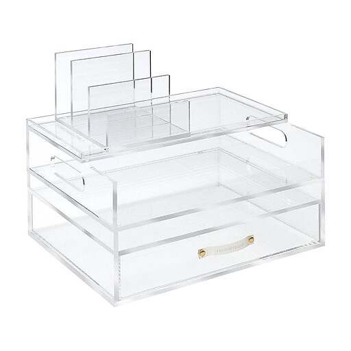 Russell+Hazel 4-Compartment Stackable Acrylic Organization Solution ...