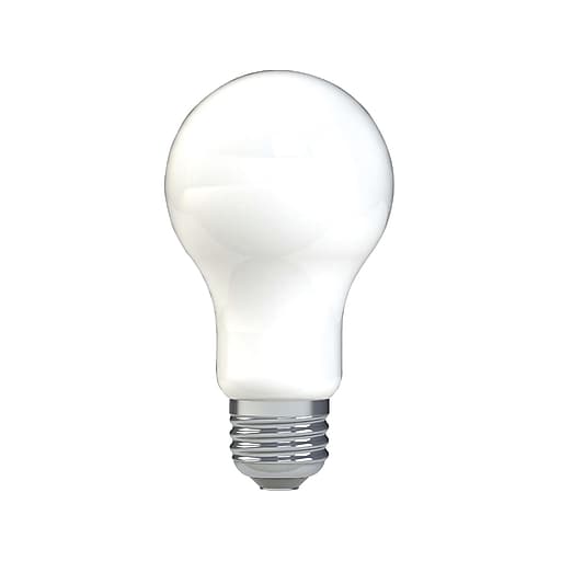 GE 8-Watt Soft White LED Bulb, 4/Pack (99190) | Staples