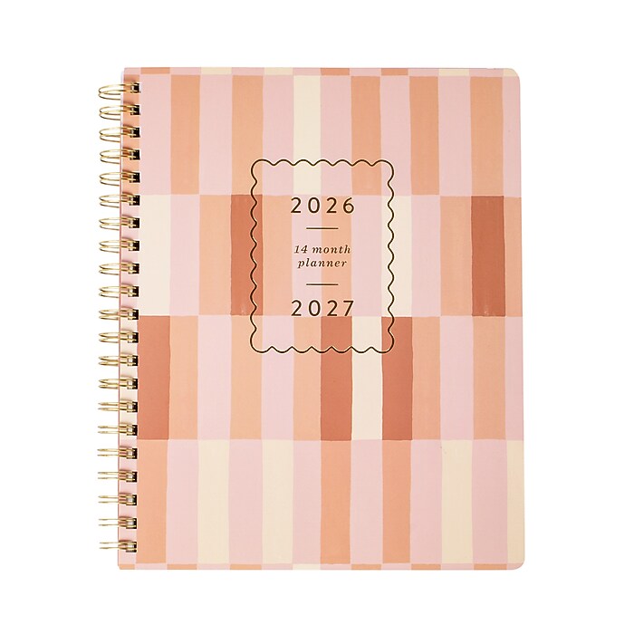 Spiral Notebook With Pocket Yearly Planner 2026 Suqwn 2026 Planner ...