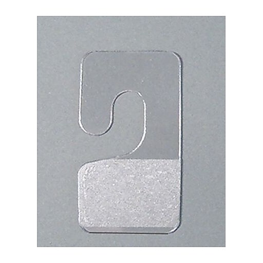 NAHANCO Pressure Sensitive Package Hangers, 500/Pack, 500/Pack | Staples