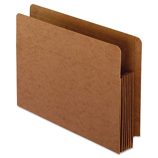 Pendaflex Reinforced File Pocket, 5 1/4" Expansion, Letter Size ...