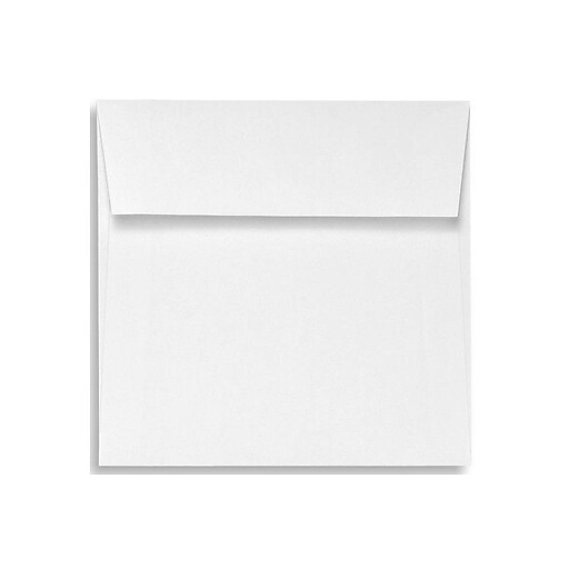 LUX 9 x 9 Square Envelopes, 50/Box, 70lb. White (11009-50) | Staples