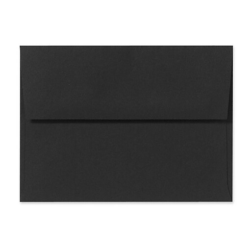 LUX A10 Invitation Envelopes (6 x 9 1/2) 50/Box, Midnight Black (F-4590 ...