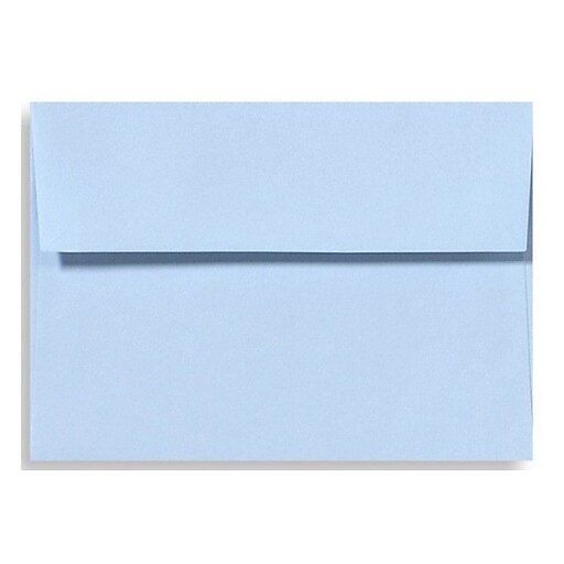 LUX A4 Invitation Envelopes (4 1/4 x 6 1/4) 50/Box, Baby Blue (LUX-4872 ...
