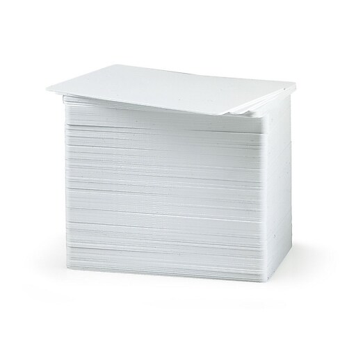 FARGO® 82136 UltraCard Premium PVC Card, 500/Pack | Staples