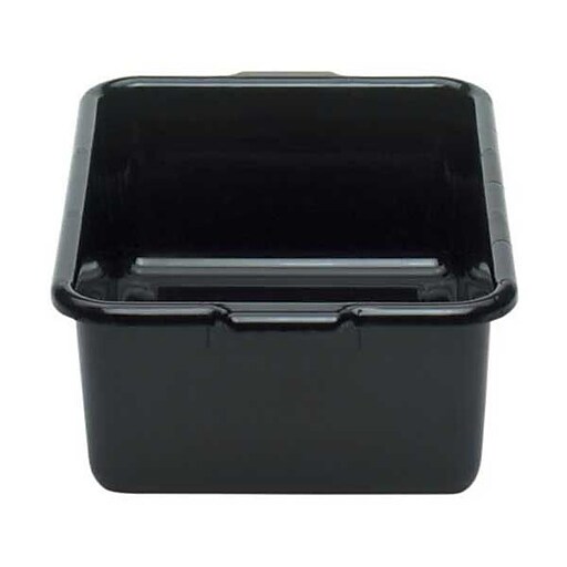 Cambro 21157CBR-110, 15'' x 21'' Deep Bus Tub - Regal Cambox, Black at ...