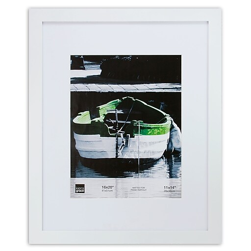 Nexxt White Wood 22" x 18" Picture Frame (PH00383-6FF) | Staples