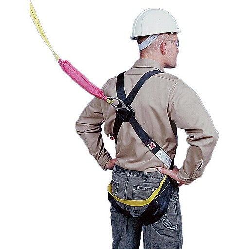 Mutual Industries Lightweight Safety Harness and Lanyard Combo With D ...