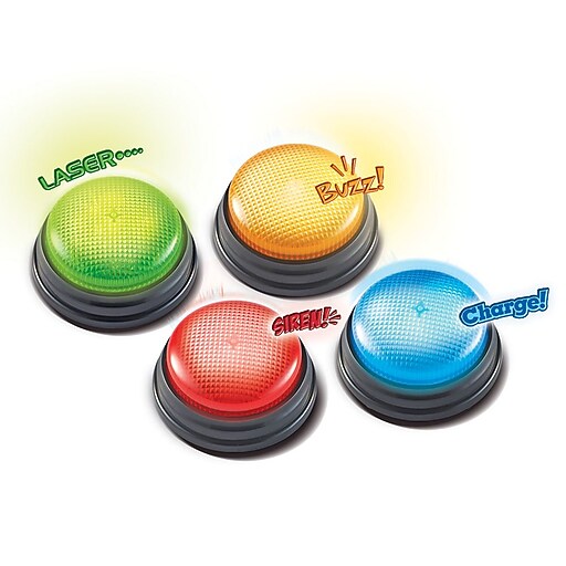 Learning Resources® Lights and Sounds Buzzers, 4/Set at Staples Learning Resources® Lights and Sounds Buzzers, 4/Set at Staples