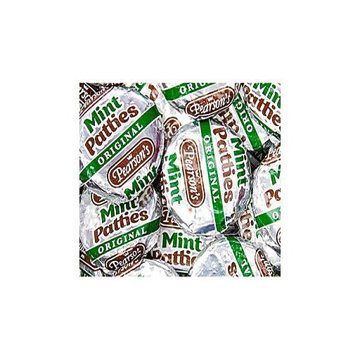 Pearson's Patties Dark Chocolate Mint Candy Bar, 6 lbs., 175/Carton ...