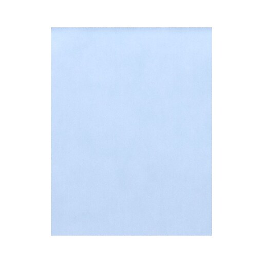 LUX 100 lb. Cardstock Paper, 8.5" x 11", Baby Blue, 50 Sheets/Pack ...