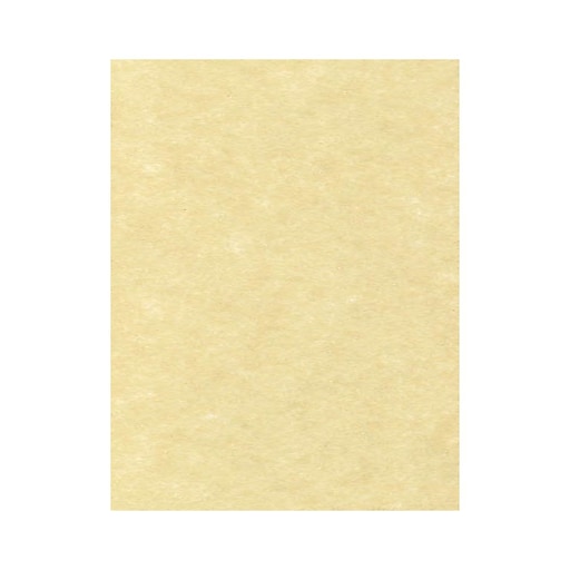 LUX 65 lb. Cardstock Paper, 8.5" x 11", Gold Parchment, 50 Sheets/Pack ...