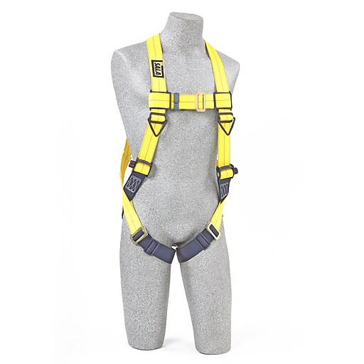 Capital Safety Full Body Harness, Universal, 420 lbs. Capacity, Yellow ...
