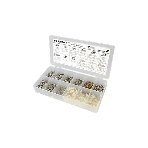 StarTech Screw Repair Kit, 350 Pieces (PCSCREWKIT) | Staples