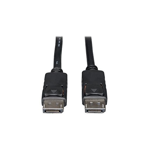 Tripp Lite 1' DisplayPort to DisplayPort Cable, Male to Male, Black ...