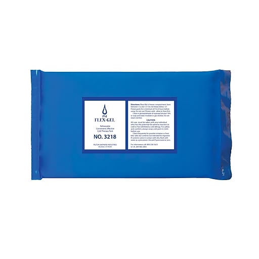 PSI Flex-Gel Reusable Cold Packs; Standard, 5"x10", 2-Pack at Staples