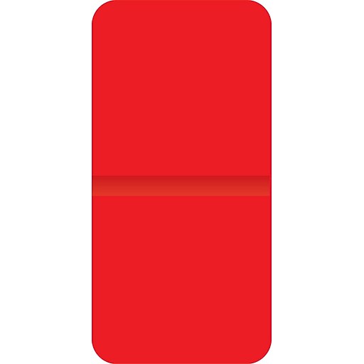 Medical Arts Press® Mini Color-Coding Labels; Red | Staples