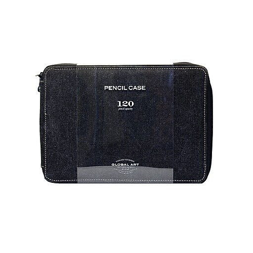Global Art Canvas Pencil Cases, Black (05047) | Staples