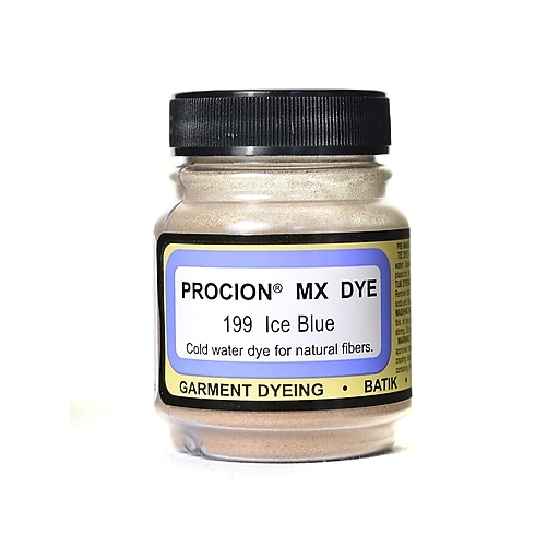 Jacquard Procion Mx Fiber Reactive Dye, Ice Blue 199, 2/3Oz, 3/Pack ...