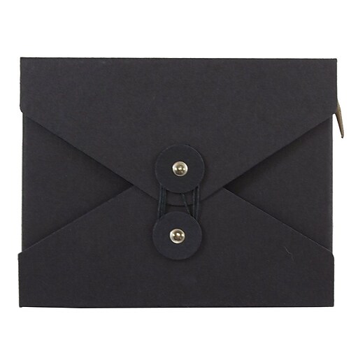 JAM Paper Portfolio Case with Drawstring Closure, Black (6170202) | Staples