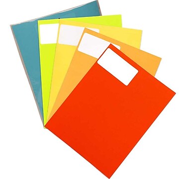 colored mailing labels | Staples