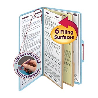 Legal Size Classification Folders | Staples