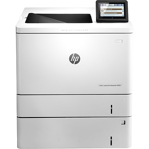 HP LaserJet M553x USB, Wireless, Network Ready Color Laser Printer ...