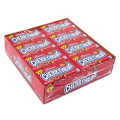 Cherryhead Candy, 0.9 oz. Mini Boxes, 24 Boxes | Staples®