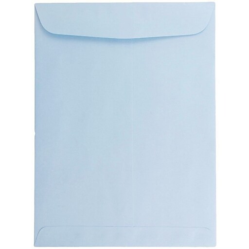 JAM Paper 6" x 9" Open End Catalog Envelopes, Baby Blue, 10/Pack ...