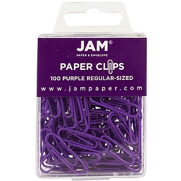 purple+binder+clips | Staples