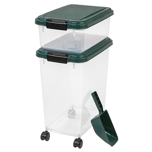 Remington 3-Piece Airtight Container Combo, Green/Clear (296150) | Staples