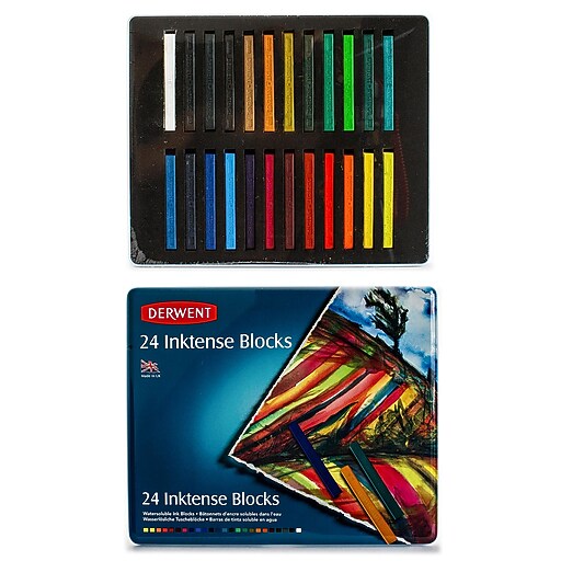 Derwent Inktense Blocks Sets Set Of 24 (2300443) | Staples