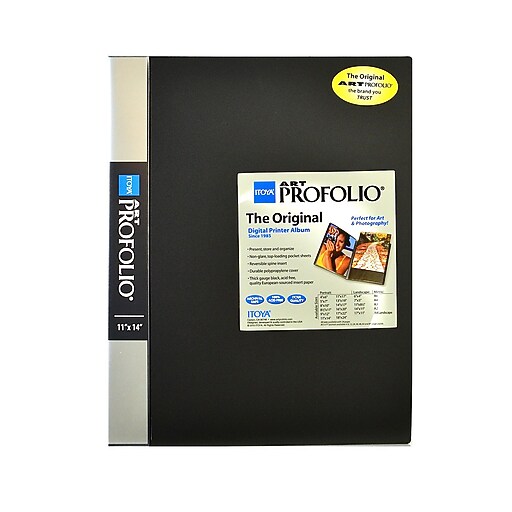 Itoya Art Profolio Storage/Display Book 11 In. X 14 In. 24 (IA-12-11 ...
