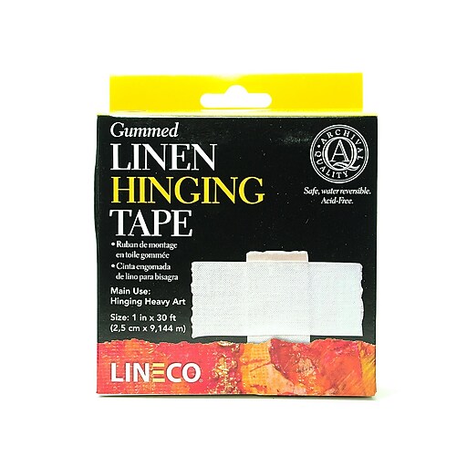 Lineco Gummed Linen Tape 1 In. X 30 Ft. (L533-1025) | Staples
