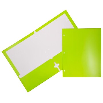 green file folders | Staples