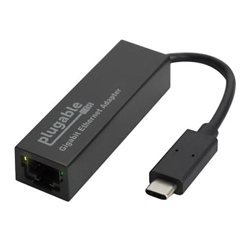Plugable® USB Type-C Gigabit Ethernet Adapter (USBC-E1000) | Staples