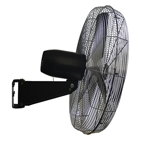 TPI Commercial 30" Wall Mount Fan, 3-Speed, Gray/Silver (CACU30W) | Staples