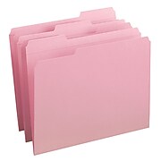 Pink File Folders | Staples