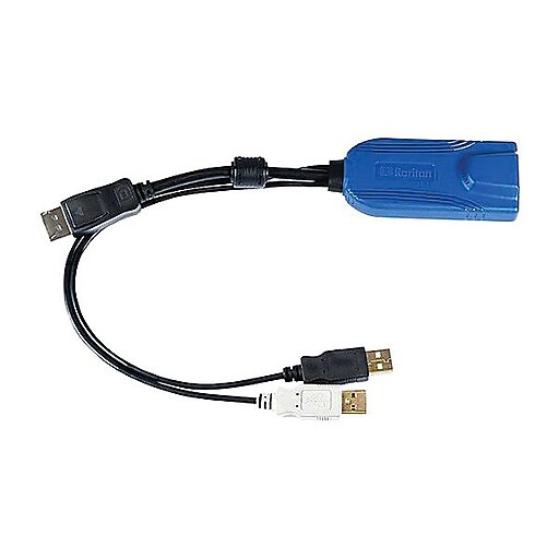 Raritan® D2CIM-DVUSB-DP Computer Interface Module for Dominion KX II ...