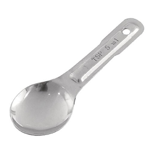Tablecraft 1 Tsp Measuring Spoon, Stainless Steel (721C) | Staples