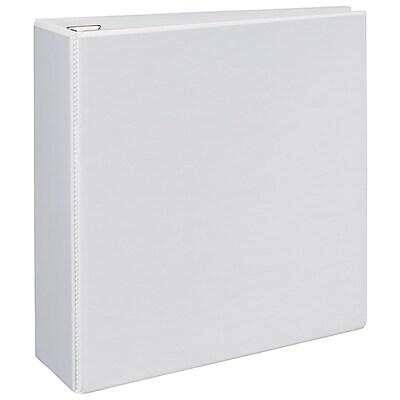 Avery Heavy-Duty 4-Inch D 3-Ring View Binder, White (79-704) | Staples®